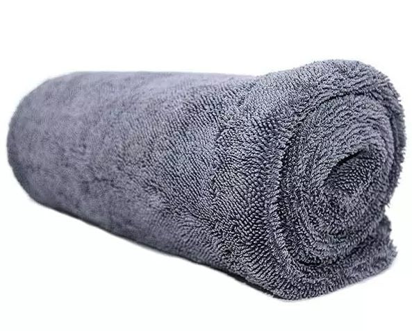 Double Sided Twisted Loop Microfiber Drying Towel Large 70cm x 90cm ...